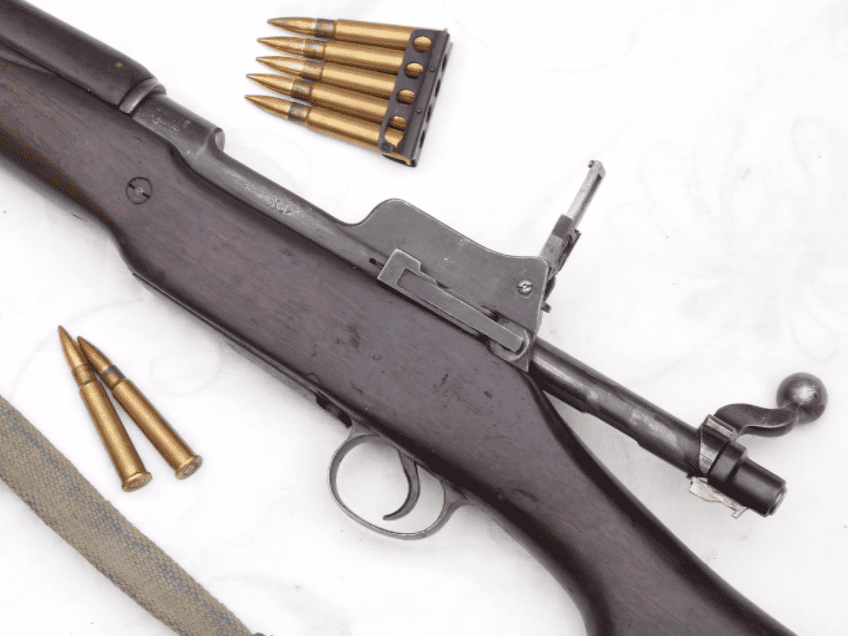Deactivated Enfield P14 rifle Winchester made matching bolt serial ...