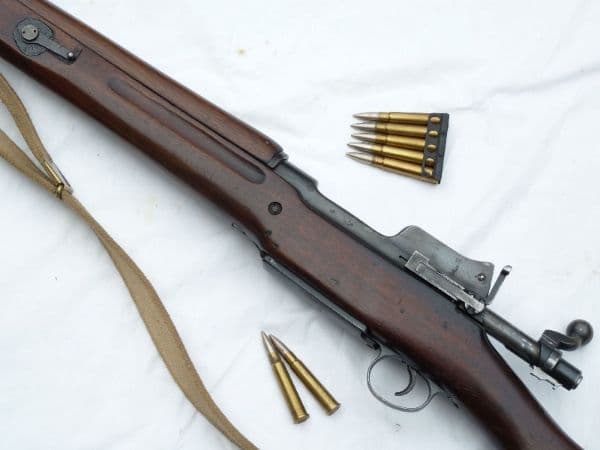 Deactivated Enfield P14 rifle Winchester made with complete volley ...