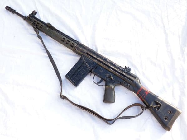 Deactivated German Heckler & Koch G3 7 62mm battle rifle 1974 dated SOLD
