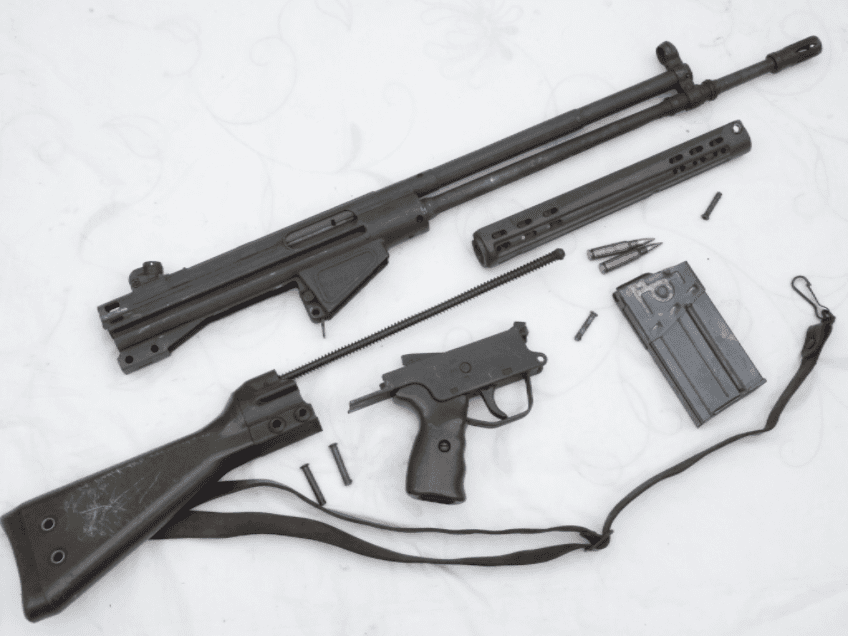 Deactivated German Heckler & Koch G3 FMP 7 62mm battle rifle 1968 dated ...