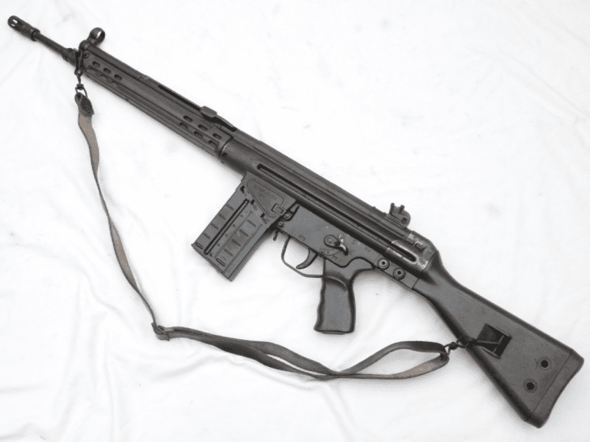 Deactivated German Heckler & Koch G3 FMP 7 62mm battle rifle 1970 dated ...