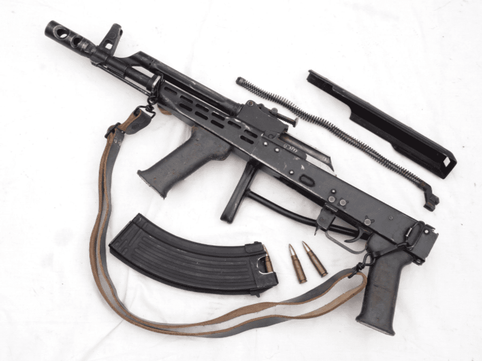 Deactivated Hungarian AMD-65 assault rifle with side-folding stock SOLD