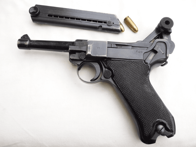 Deactivated Luger P08 9mm Mauser made pistol 1941 dated matching ...