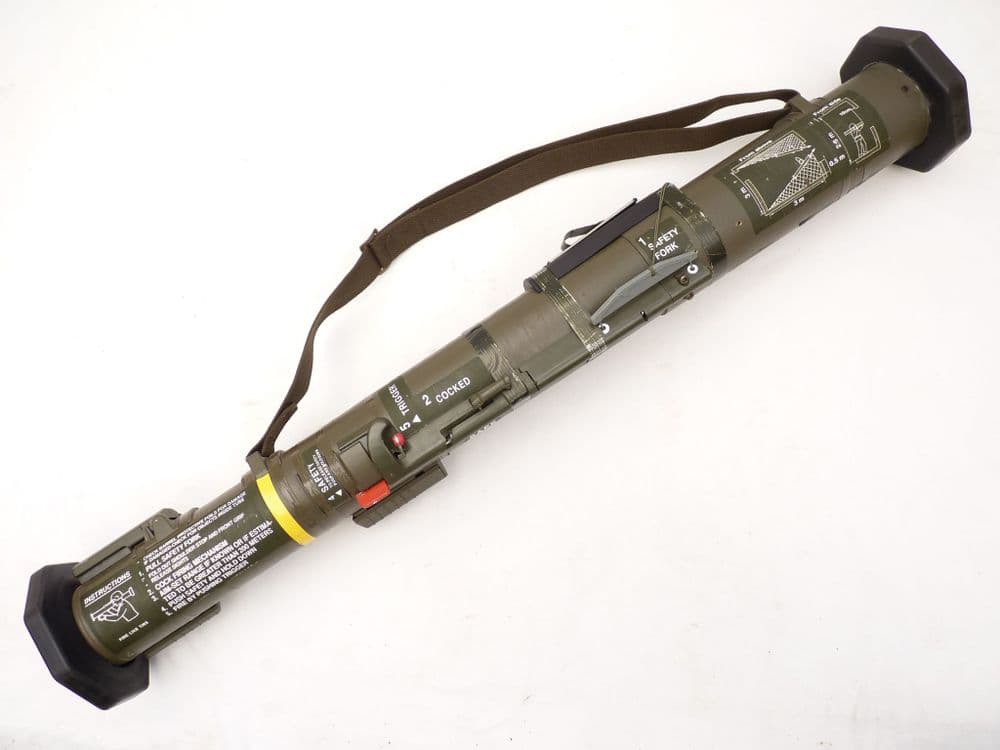 Deactivated M97 AT4CS HP HEAT 84mm Rocket Launcher