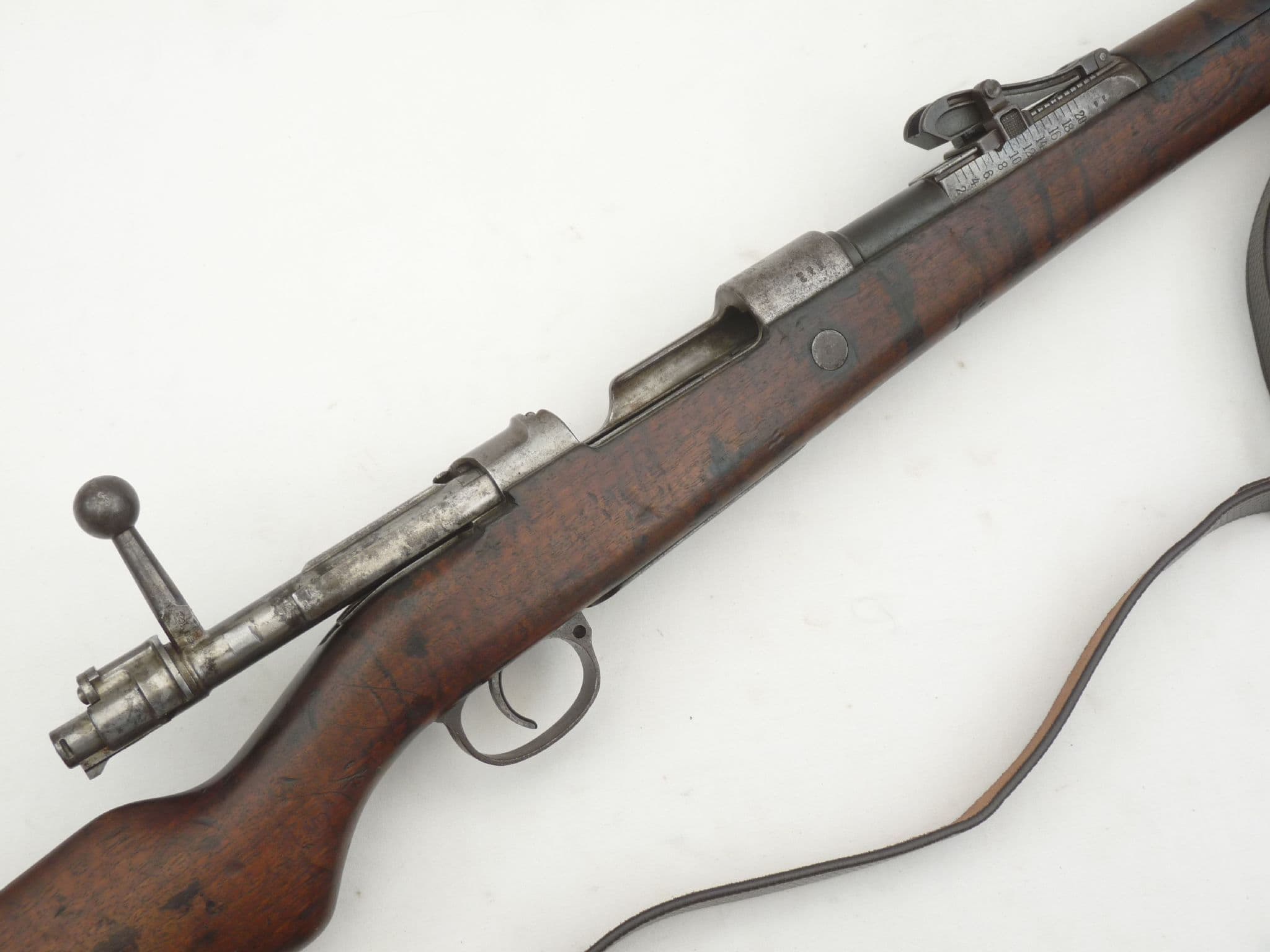 Deactivated Mauser Gew 98 infantry rifle 1900 dated Danzig made all ...