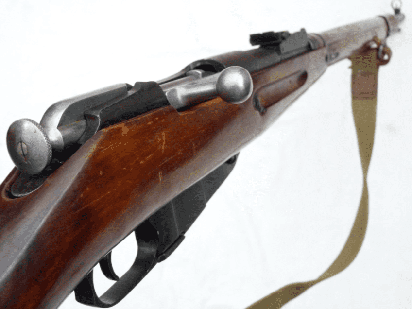 Deactivated Mosin-Nagant M1891/30 1943 dated Russian infantry rifle ...