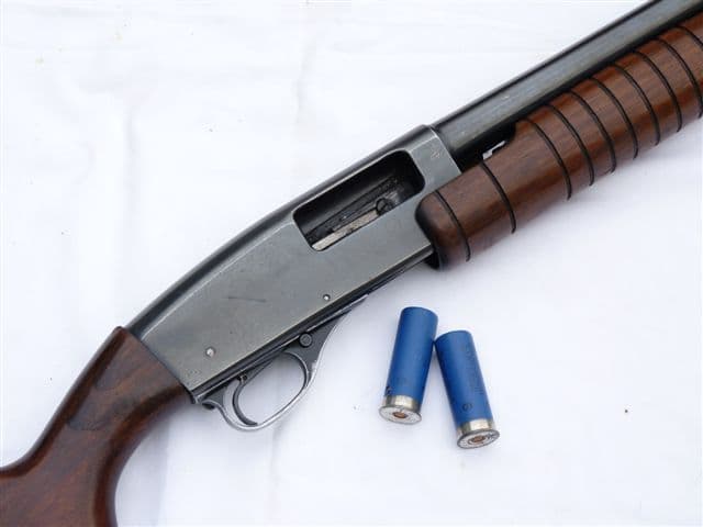 Deactivated Noble Model 60 pump-action shotgun SOLD