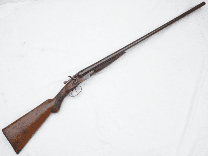 Deactivated R Ramsbottom 12-bore hammer shotgun SOLD