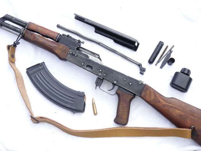 Deactivated Russian made Kalashnikov AKM assault rifle dated 1963 SOLD