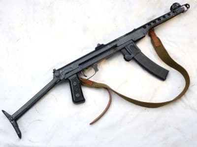 Deactivated Russian PPS-43 sub machine-gun 1943 dated sliding cocking ...