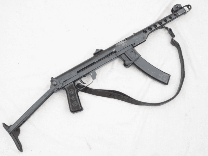 Deactivated Russian PPS-43 sub machine-gun 1944 dated sliding cocking ...