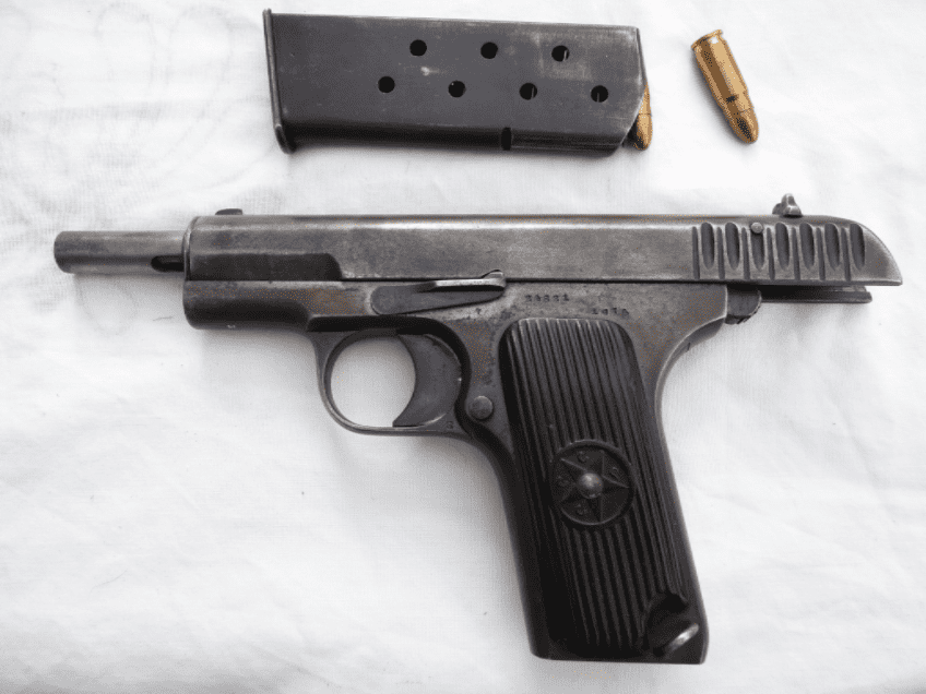 Deactivated Russian Tokarev TT30 automatic pistol 1935 dated matching ...