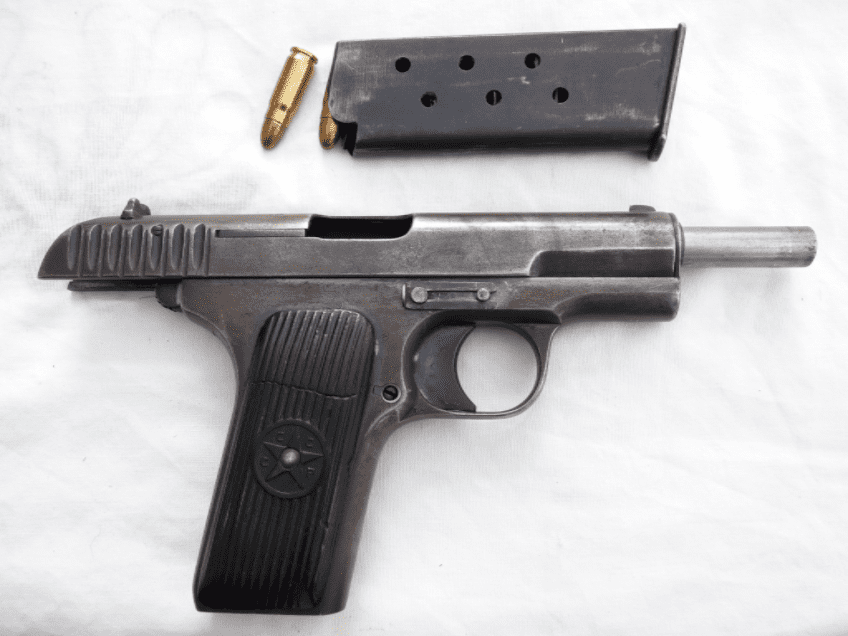 Deactivated Russian Tokarev TT30 automatic pistol 1935 dated matching ...