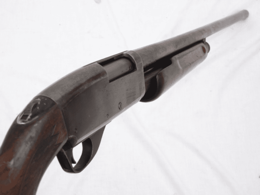 Deactivated Savage model 30E 12 gauge pump-action shotgun SOLD