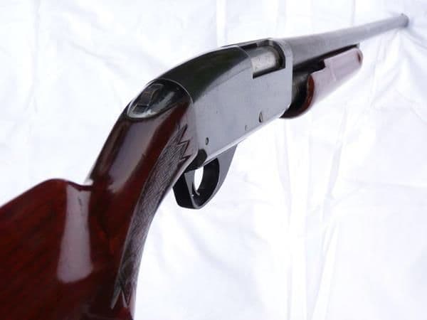 Deactivated Savage model 30E 12 gauge pump-action shotgun SOLD