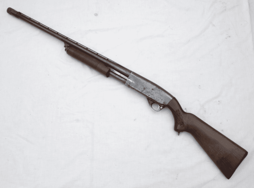 Deactivated Savage model 30F 12 gauge pump-action shotgun SOLD