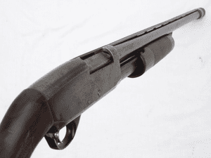Deactivated Savage model 30F 12 gauge pump-action shotgun SOLD