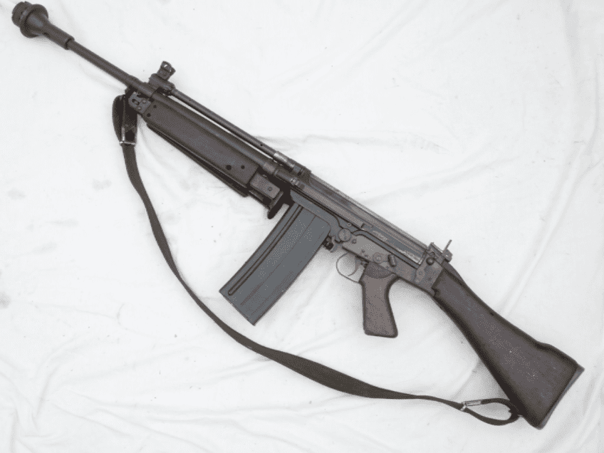 Deactivated SLR L2A1 automatic rifle Lithgow made early spec ...