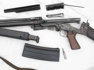 Deactivated SLR L2A1 automatic rifle Lithgow made early spec ...