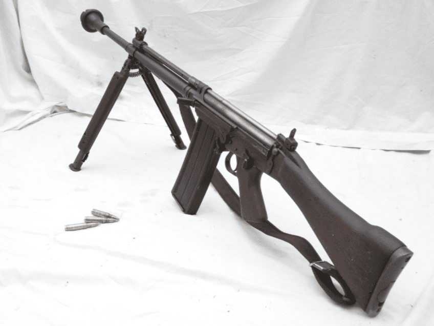 Deactivated SLR L2A1 automatic rifle Lithgow made early spec ...
