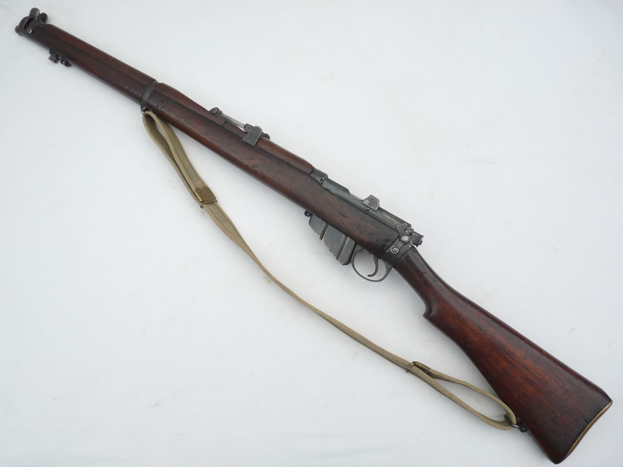 Deactivated SMLE Mk3 Enfield made 1917 all matched s/numbers early spec ...