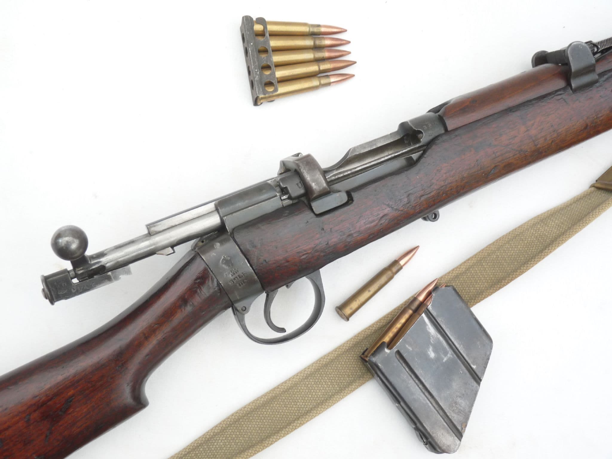 Deactivated SMLE Mk3 Enfield made 1917 all matched s/numbers early spec ...