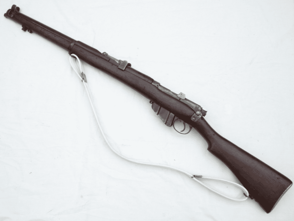 Deactivated SMLE Mk3 rifle Enfield made 1916 dated mag cut-off matching ...