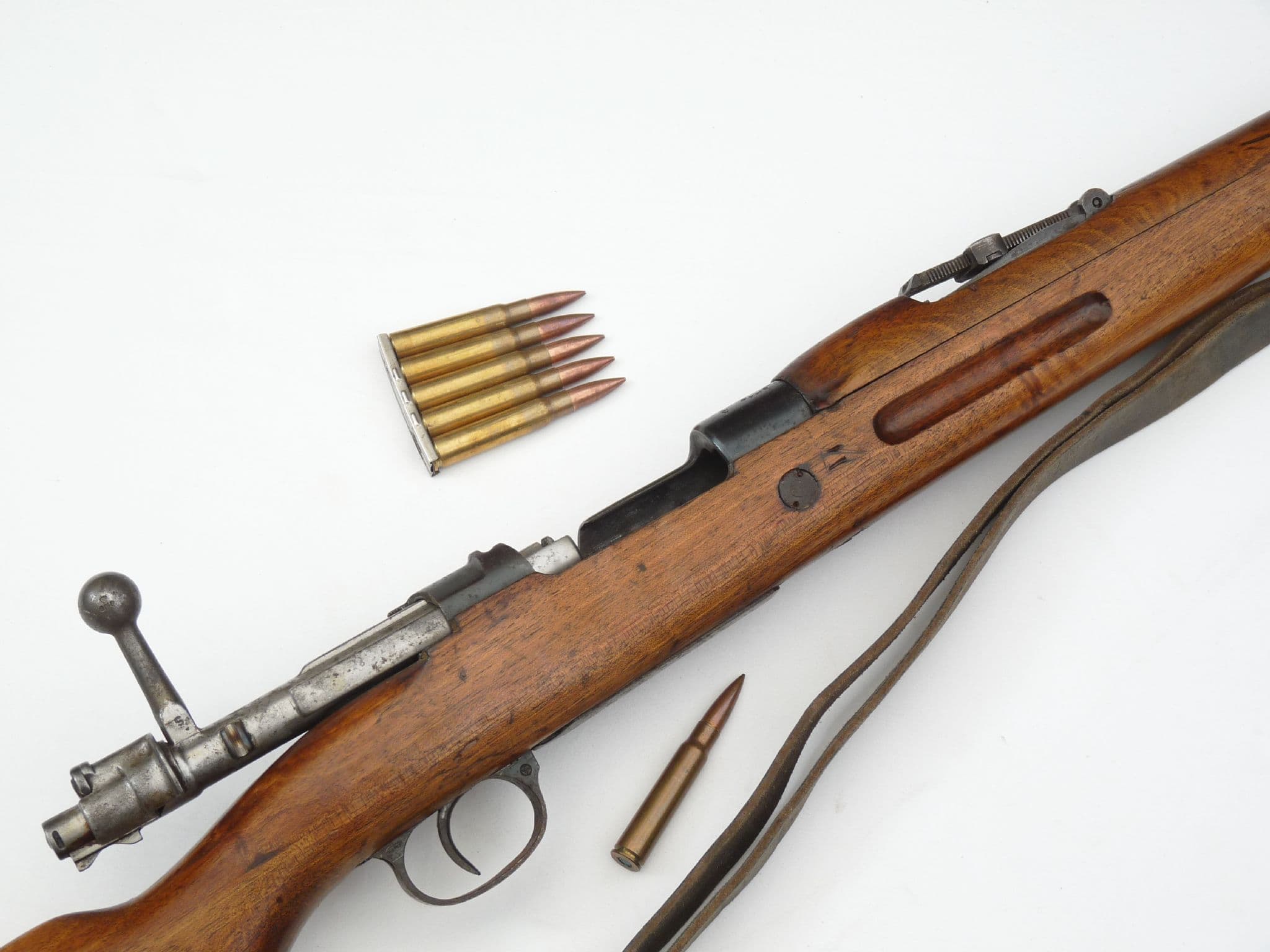 Deactivated Spanish Mauser M1943 infantry carbine early spec