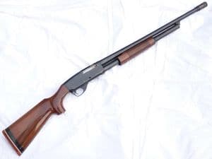 Deactivated Stevens model 77F 12g pump-action shotgun SOLD