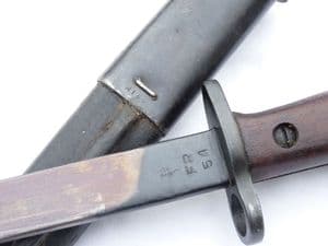 Indian SMLE Bayonet No 1 mk 2 RFI made SOLD