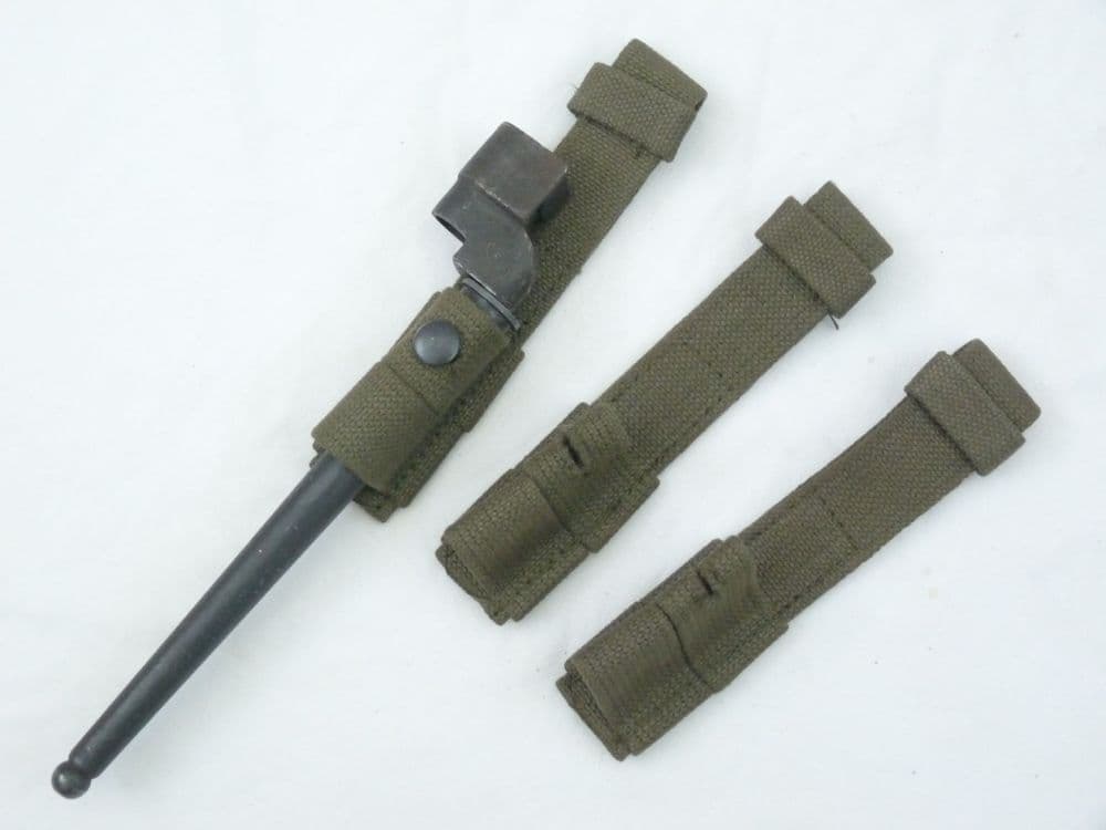 Webbing frog for the No4 spike bayonet