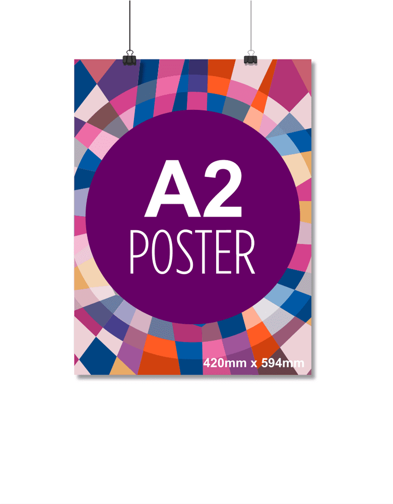 A2 Indoor Poster | A2, A1 & A0 Poster Printing | Bath Signs Digital