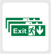 Fire Exit Signs | Emergency Exit Signs | Bath Signs Digital
