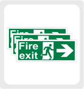 Fire Exit Signs | Emergency Exit Signs | Bath Signs Digital