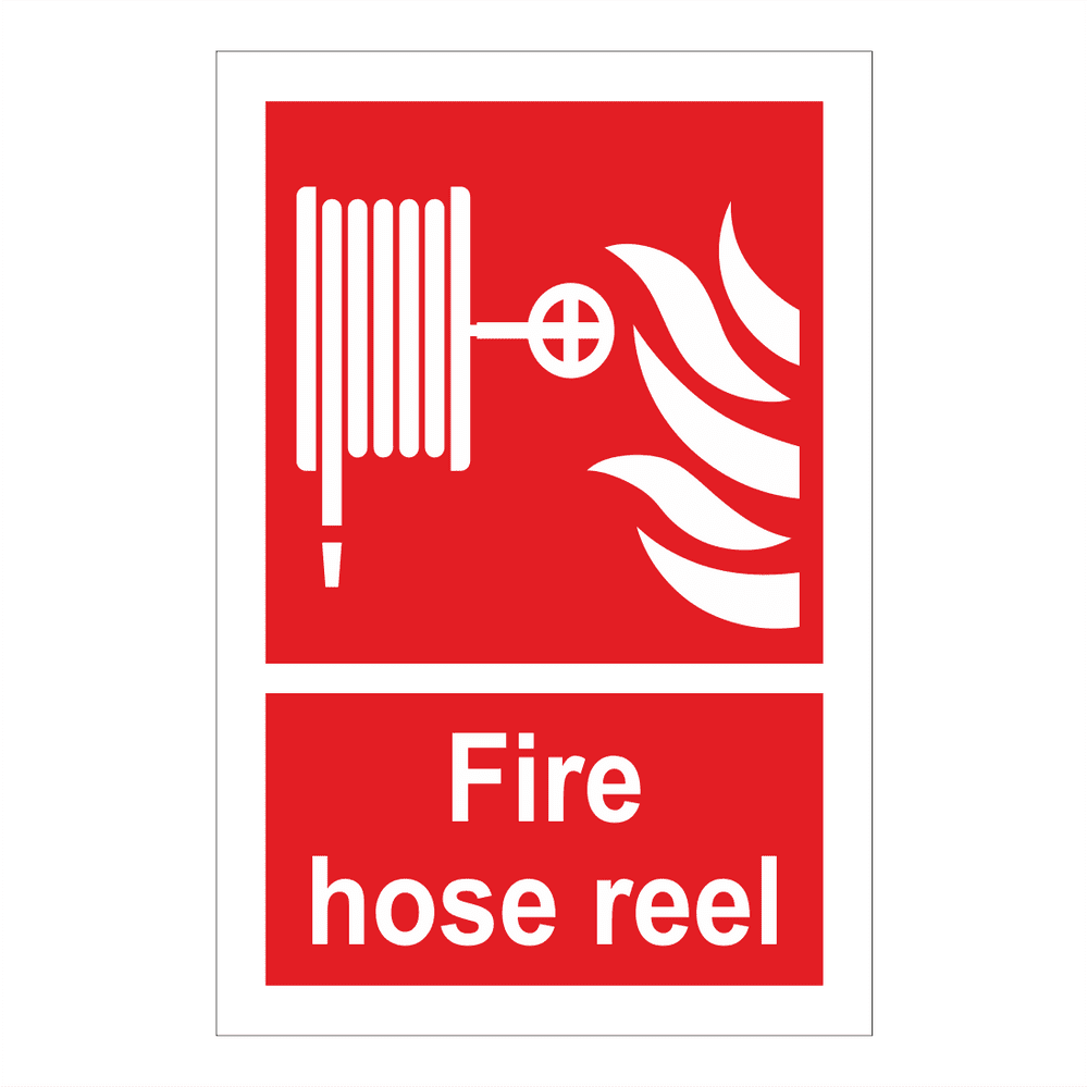 Fire Hose Reel Sign | Fire Equipment Signs | Bath Signs Digital
