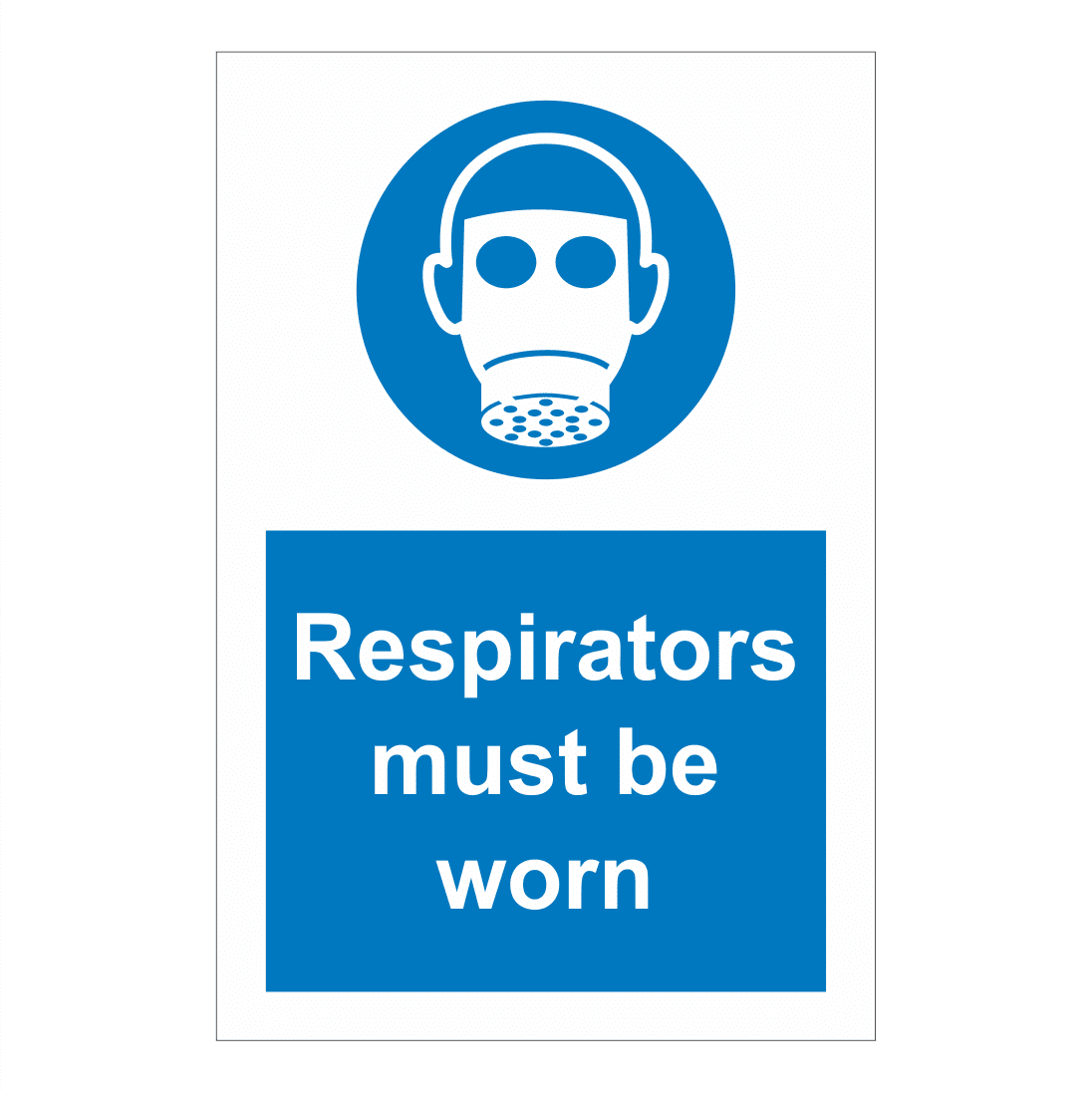 Respirators Must Be Worn Sign | Safety Clothing (PPE) Signs | Bath ...