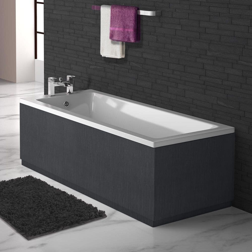 Black Graphite 2 Piece adjustable Bath Panels