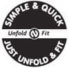 Croydex Unfold N Fit Light Wood Bath Panel with Lockable Storage Light Oak