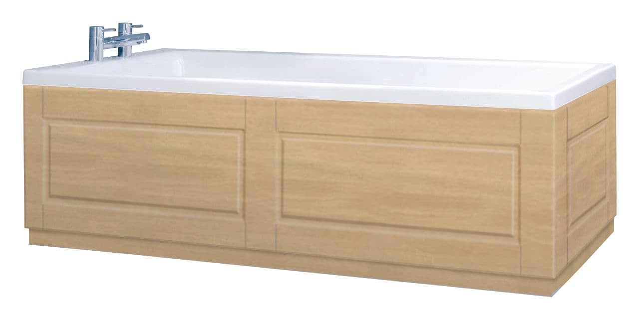 Custom Made Beech Bath Panel all Styles