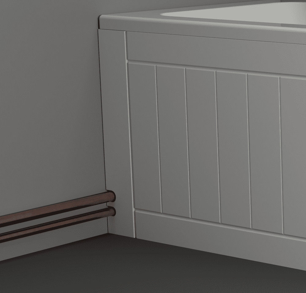 Custom Made End Bath Panel & x28; All Colours / Finishes and Styles & x29;