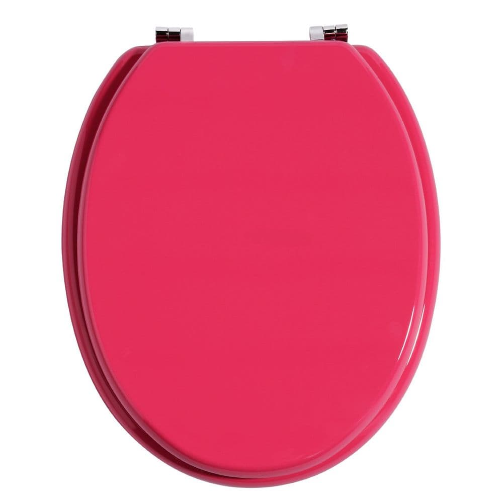 Gloss Pink Toilet Seat