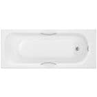 Round Single Ended Bath with grips