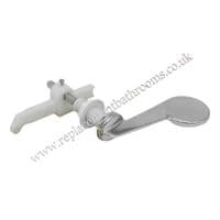 SPATULA DIMPLE Less Able TOILET WC CISTERN LEVER