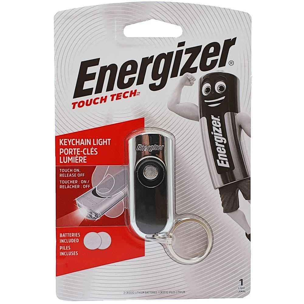 Energizer LED Touch Tech Mini Keychain Torch Light | Battery Buddy