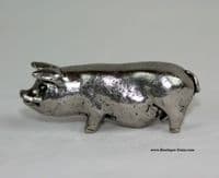 Cochon verrat porc mâle en étain