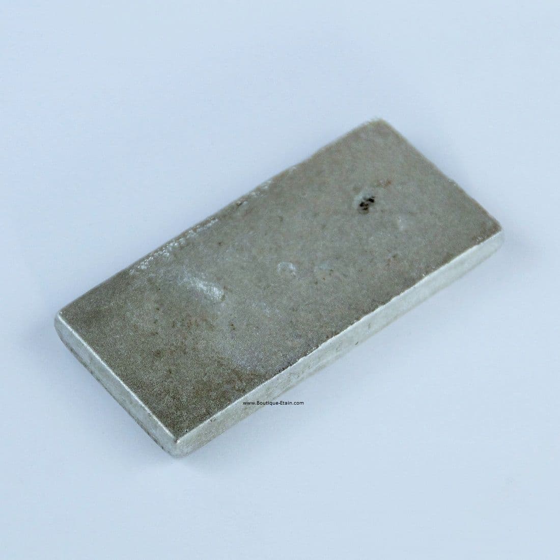 Petit lingot brut d étain idéal pour Noces d étain