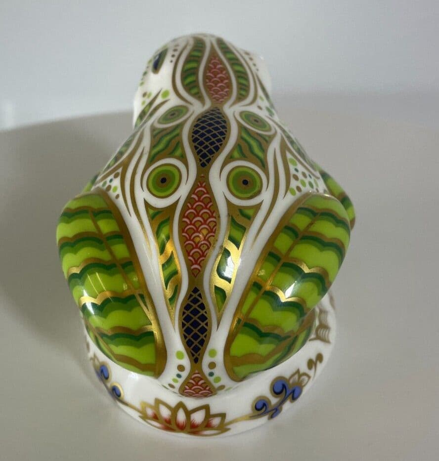 Royal Crown Derby Event Toad Paperweight