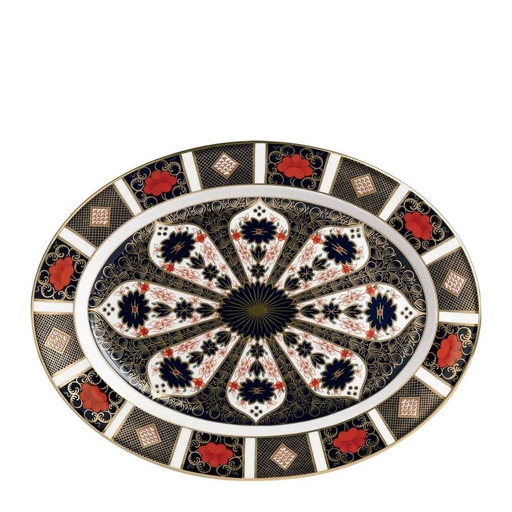 Royal Crown Derby Imari 1128 16" Serving Platter