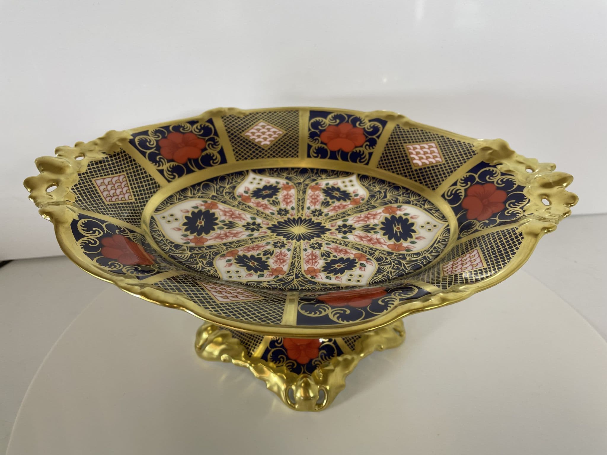 Royal Crown Derby Imari SGB Oval Comport