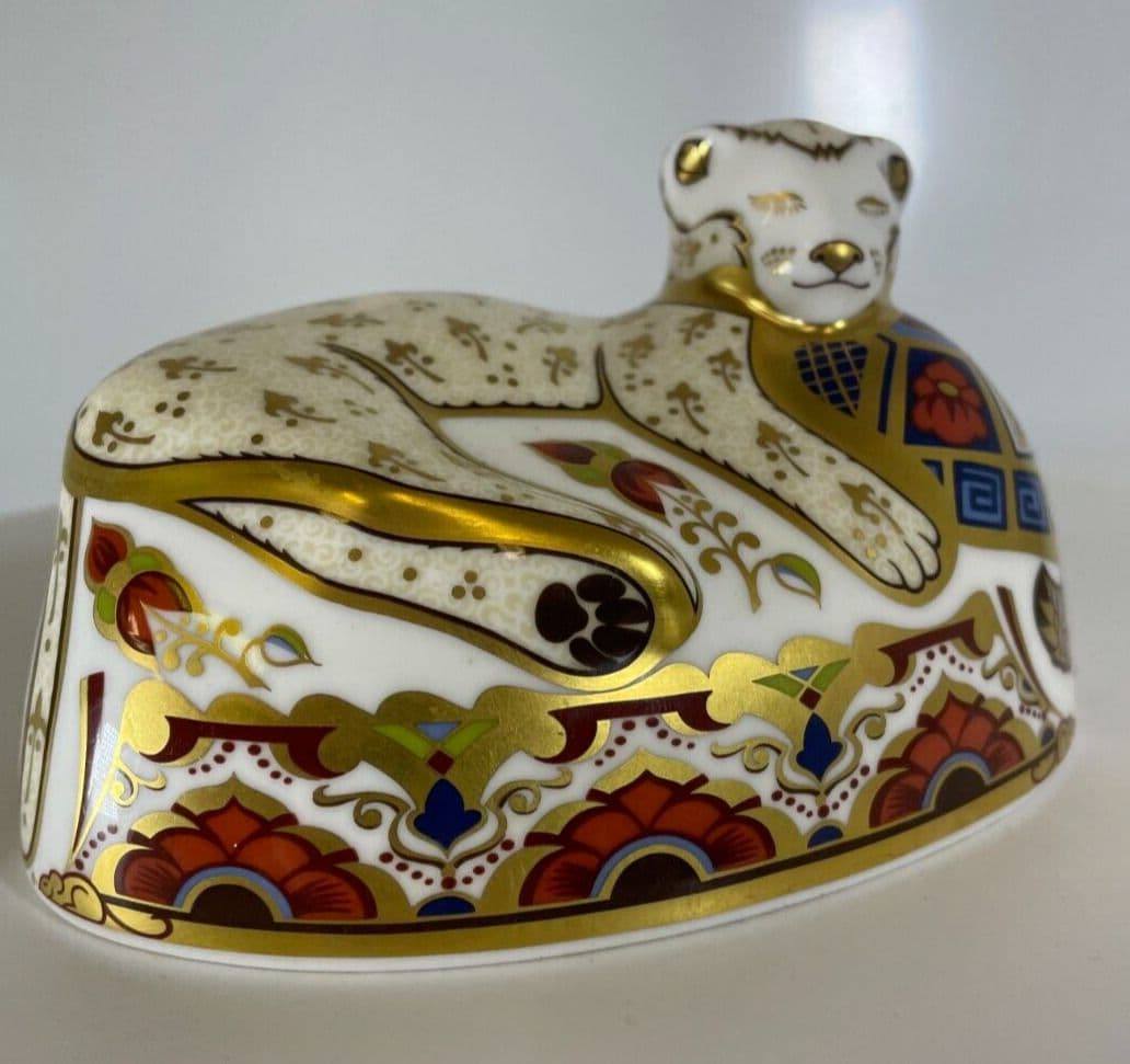 Royal Crown Derby Lion Cub Paperweight